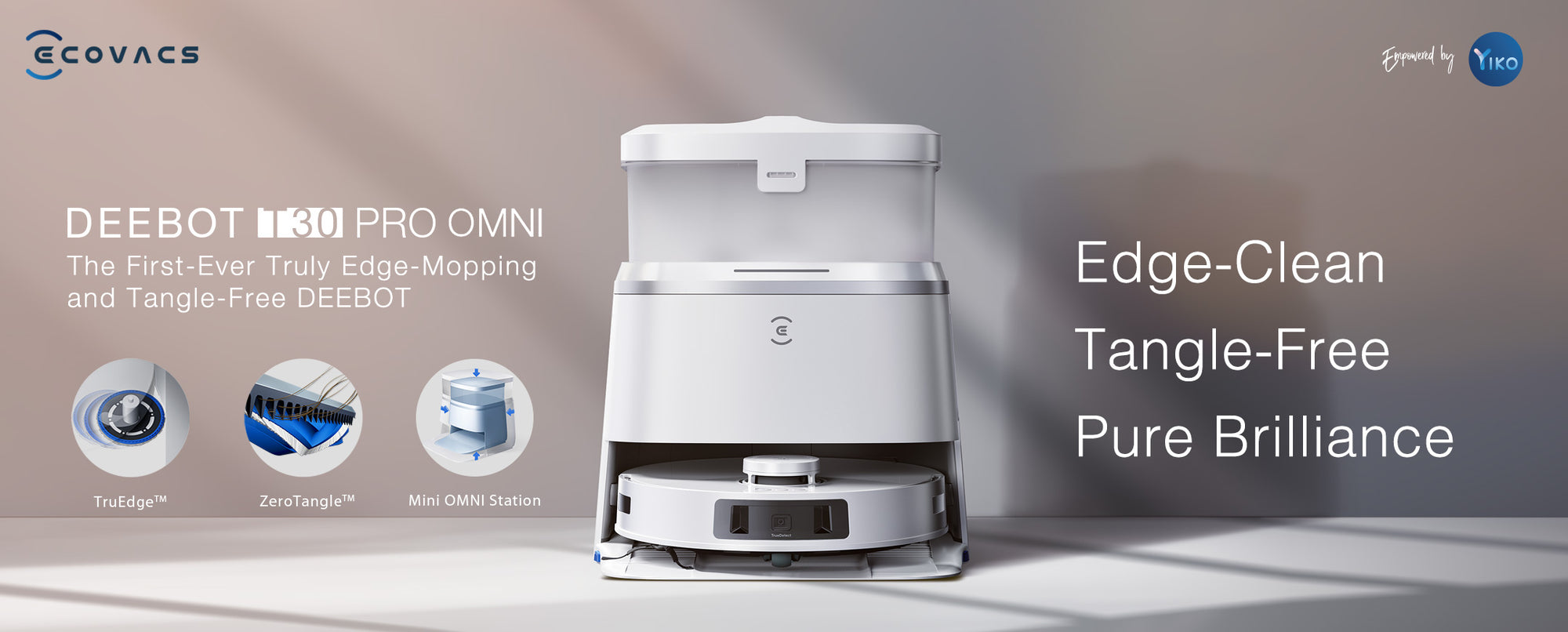 ECOVACS DEEBOT sweeping and mopping robot